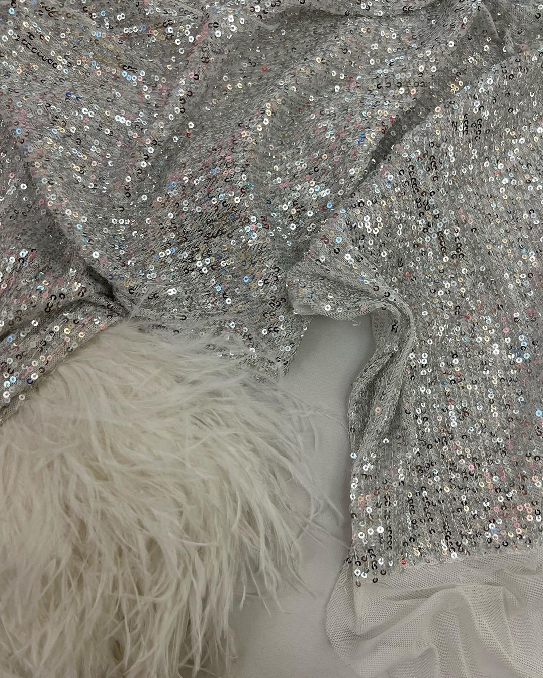 Stretch Sequins Fabric Glitters Sequins Fabric Full Sequins on - Etsy