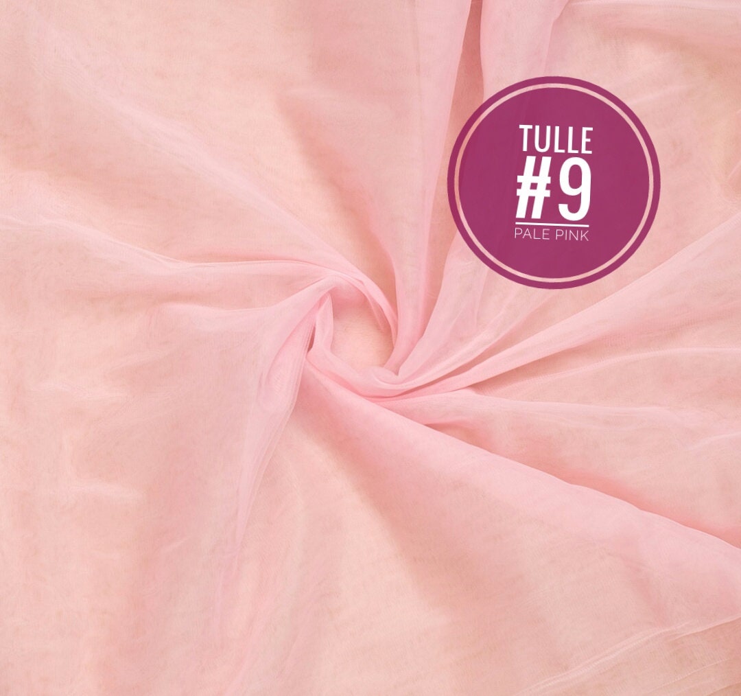 Pink Blush Tulle Fabric - Wedding Tulle - Wholesale Tulle by the Yard ...