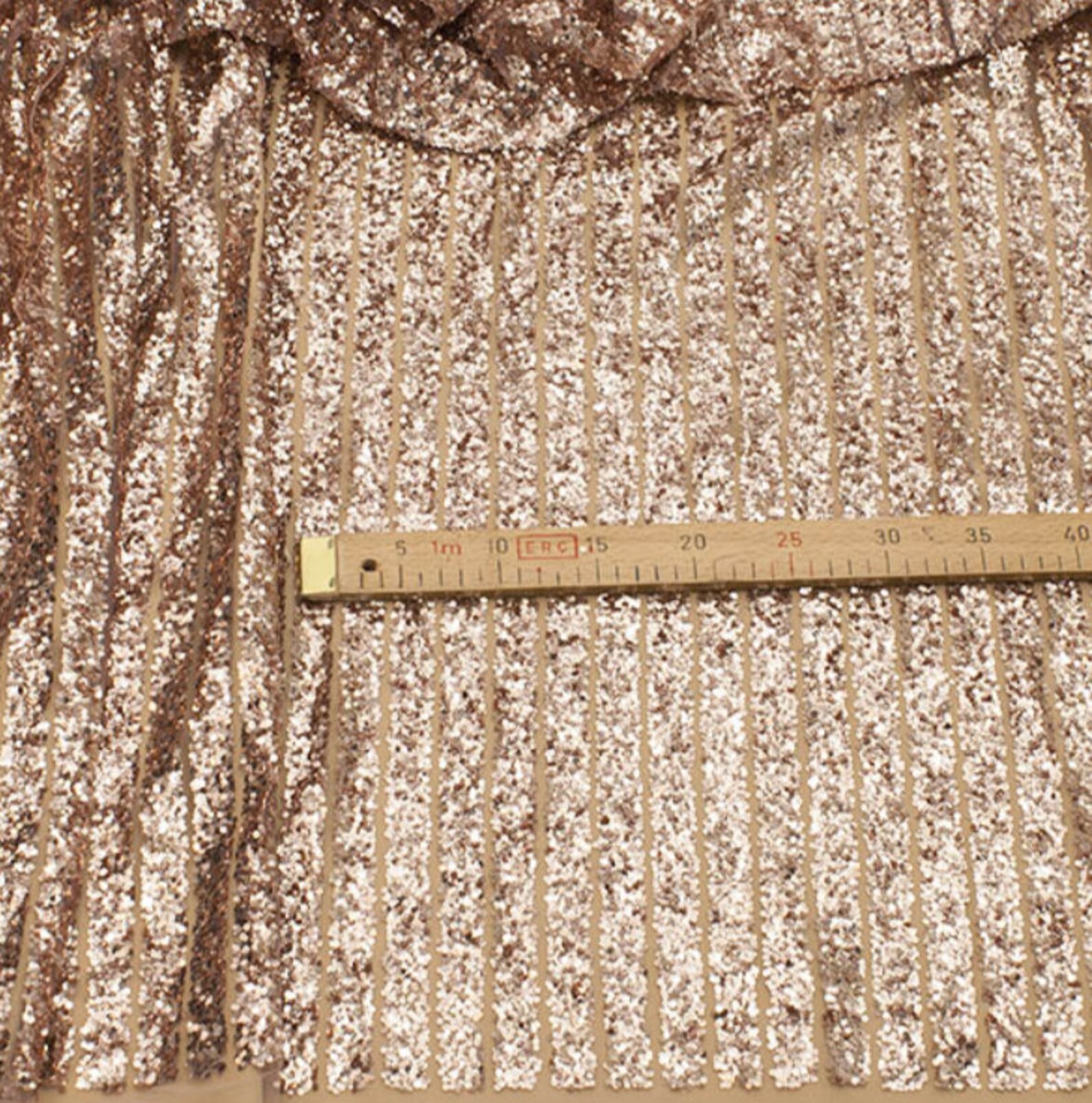 Glitter Fabric by the Yard Gold Glitter Fabric Blush Glitter - Etsy