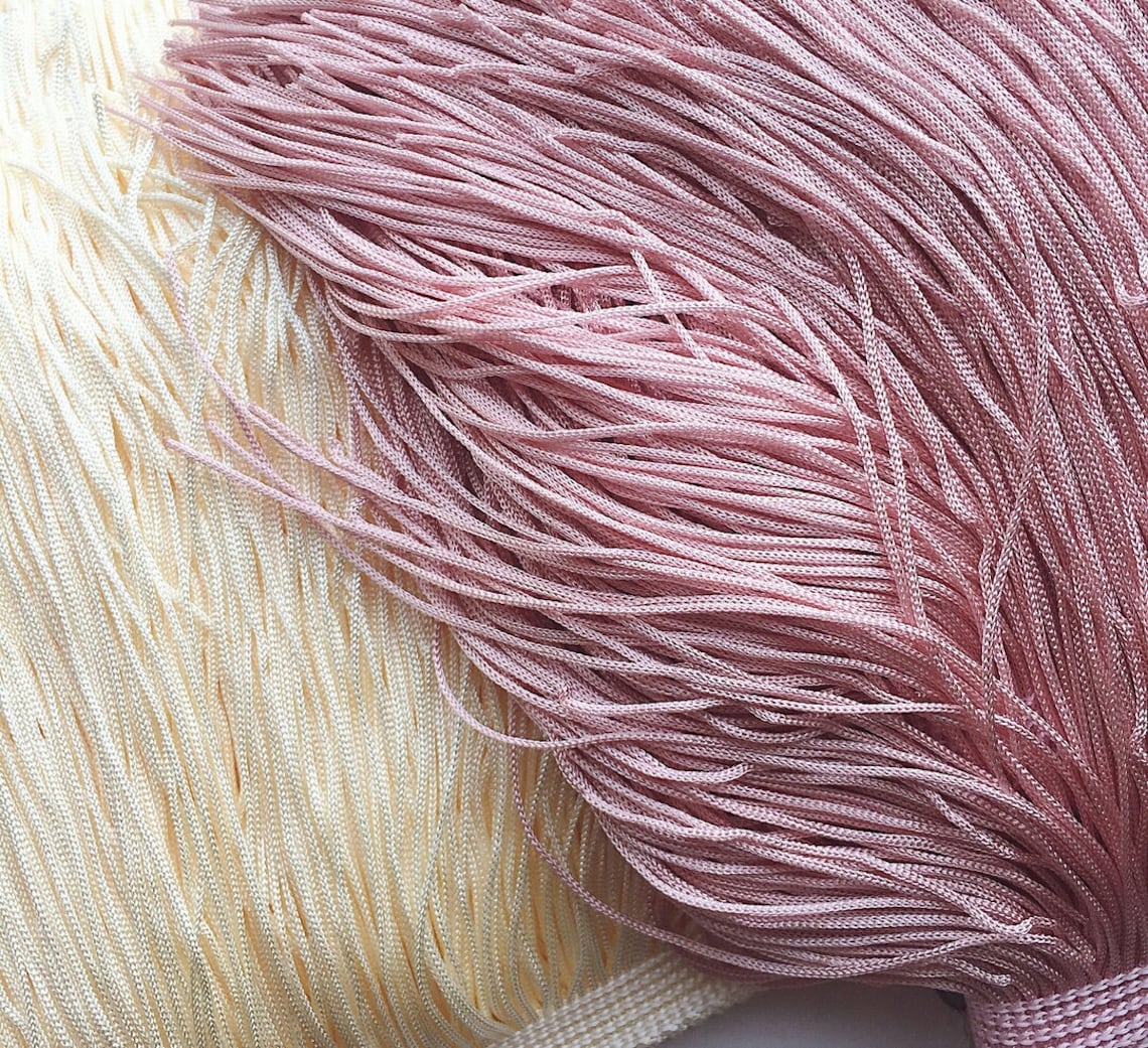 Fringe Trim 6'' Inch Long Fringe Long Fringe Fringe | Etsy