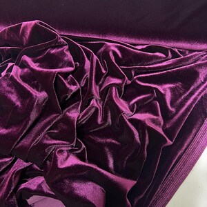 Green Stretch Velvet Fabric Soft Plush - Wedding Velvet - Wholesale ...