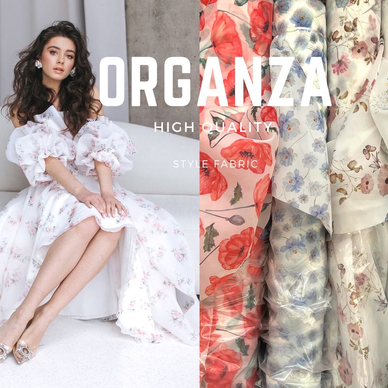 Organza Fabric - Etsy