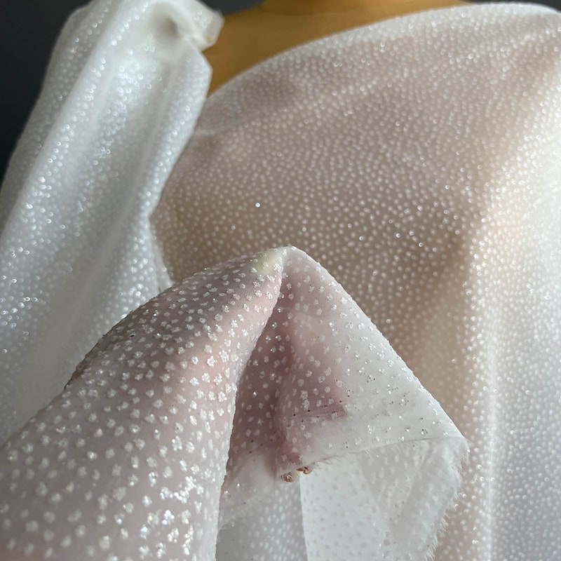 Glitter Organza - Etsy