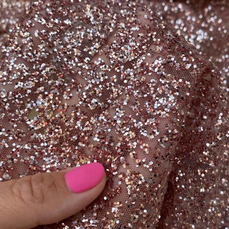 Rose Gold Fabric - Etsy