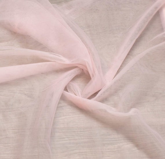 T86 Blush Tulle fabric Wedding Tulle Wholesale Tulle By | Etsy