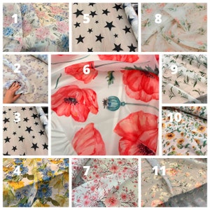 Organza Floral Pattern Fabric Organza Lace Fabric Flowers Organza ...