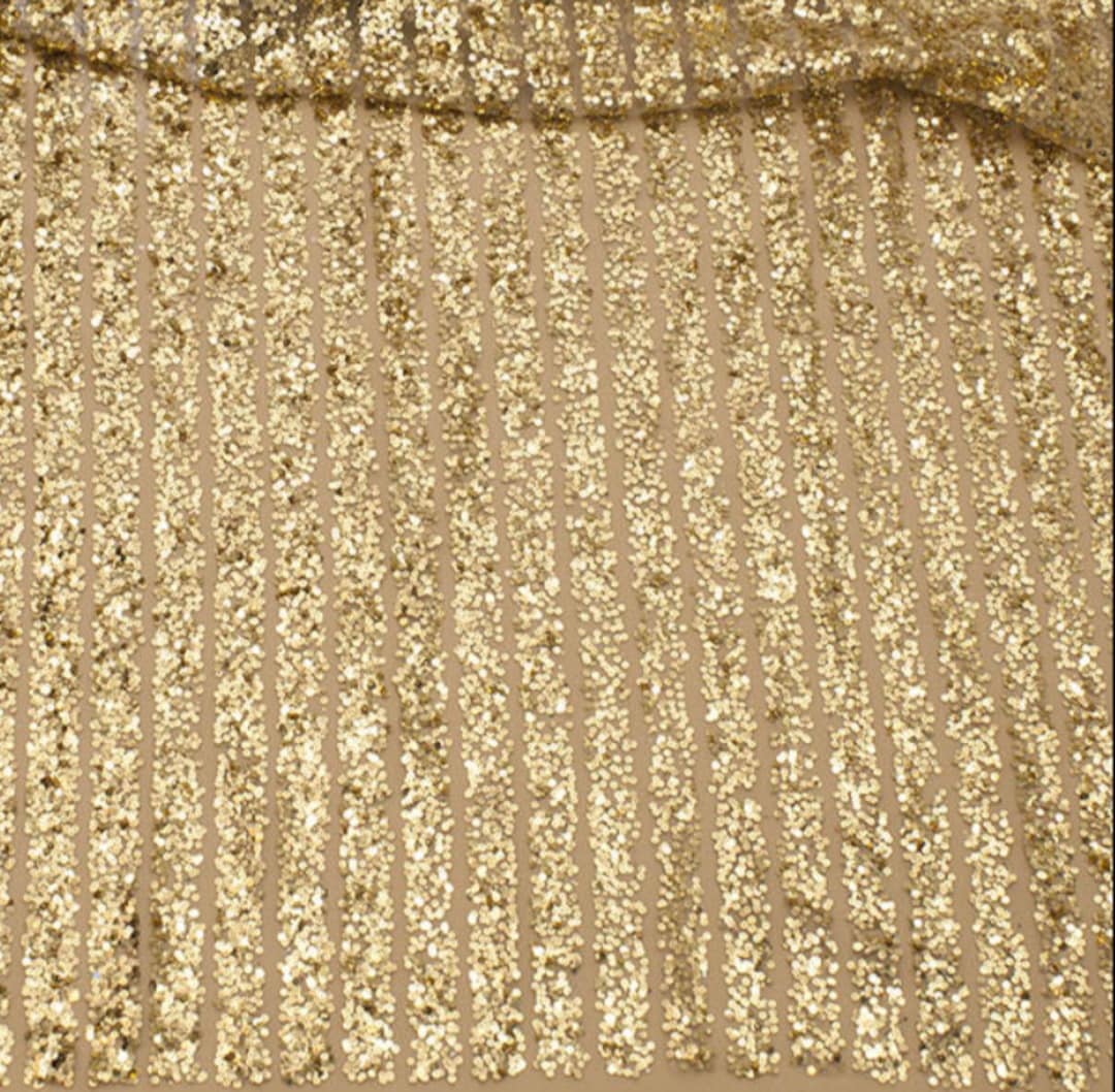 Glitter Fabric by the Yard Gold Glitter Fabric Blush Glitter Fabric ...