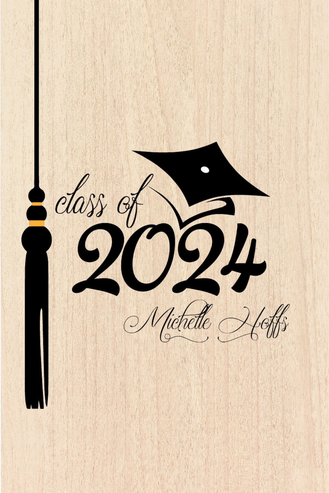 Class of 2024 Graduation Signature Board Personalized Photo Alternative ...