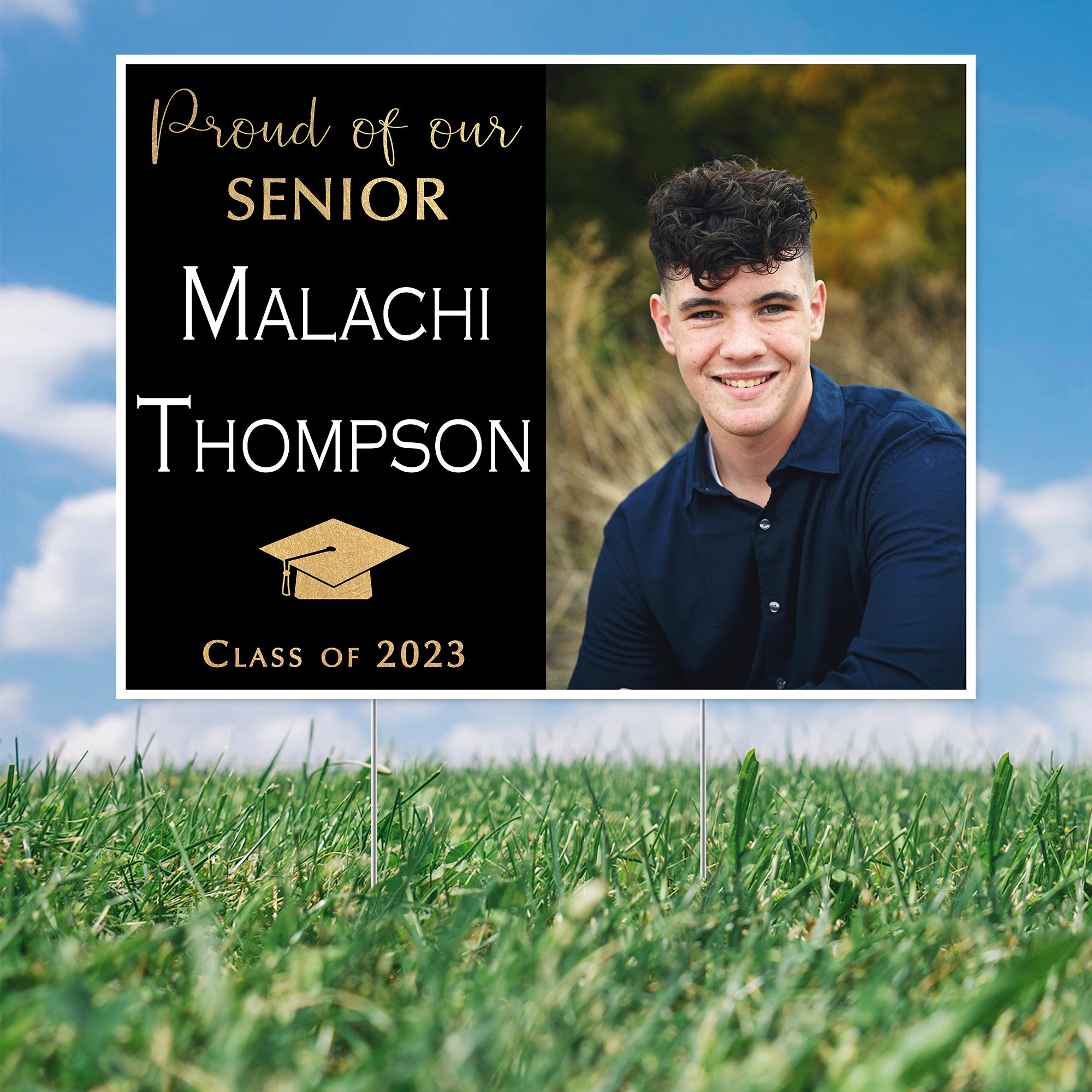 Proud of Our Senior Custom Yard Sign Graduation Class of - Etsy