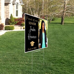 Proud of Our Senior Custom Yard Sign Graduation Class of - Etsy