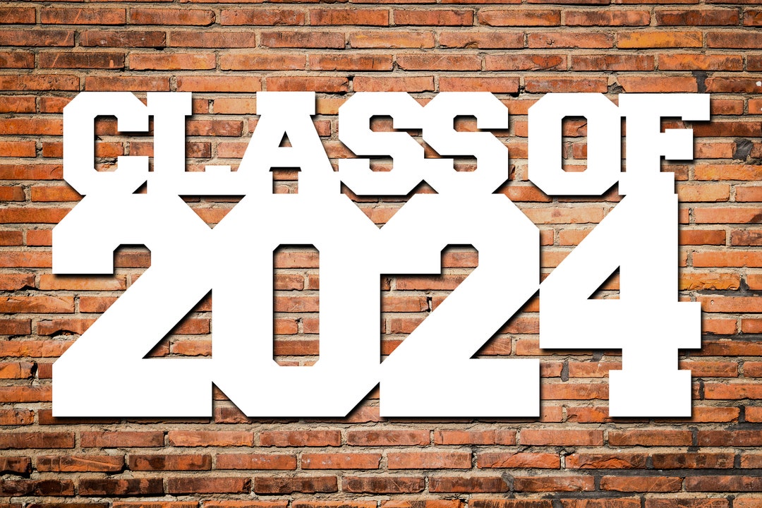 Class of 2024 Graduation Signature Sign Alternative Guest Book Wood ...