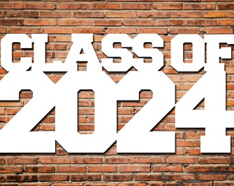 Personalized Class of 2024 Graduation Signature Sign/alternative Guest ...