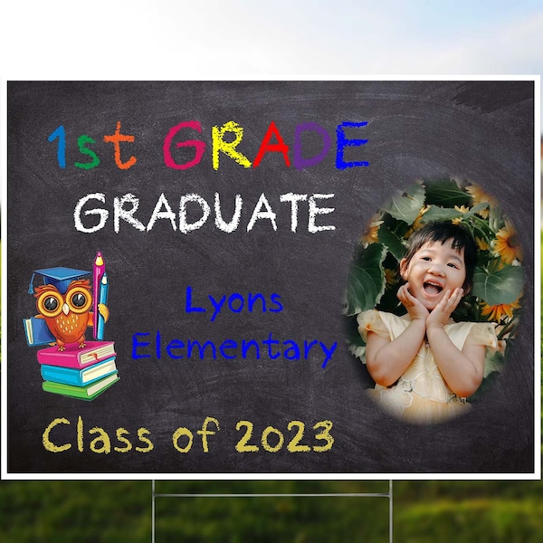 5th Grade Graduation Yard Sign - Etsy