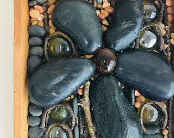 Rock & Glass Shadow Box - Etsy UK