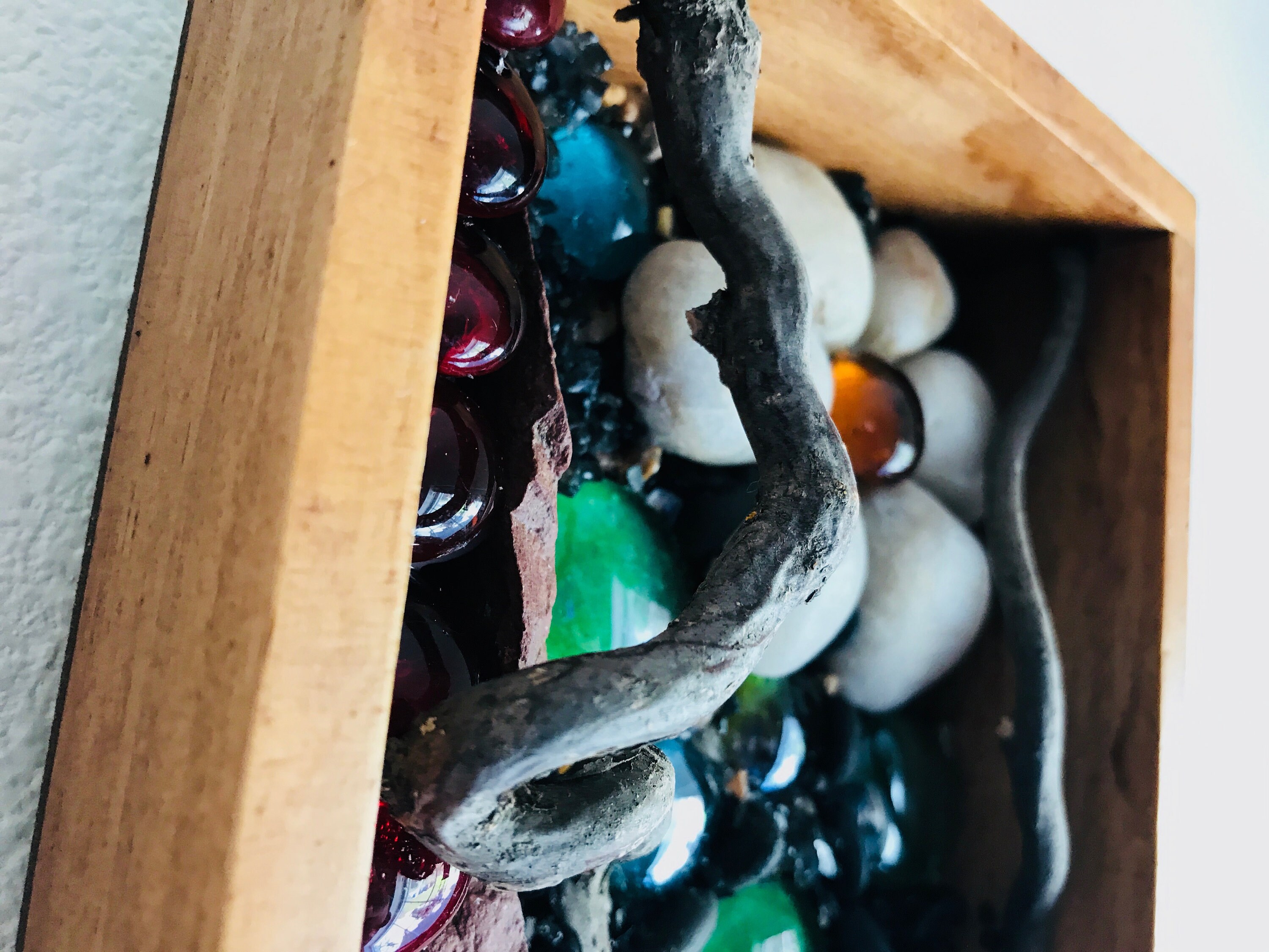 Rock & Glass Shadow Box - Etsy