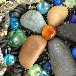 Rock & Glass Shadow Box - Etsy