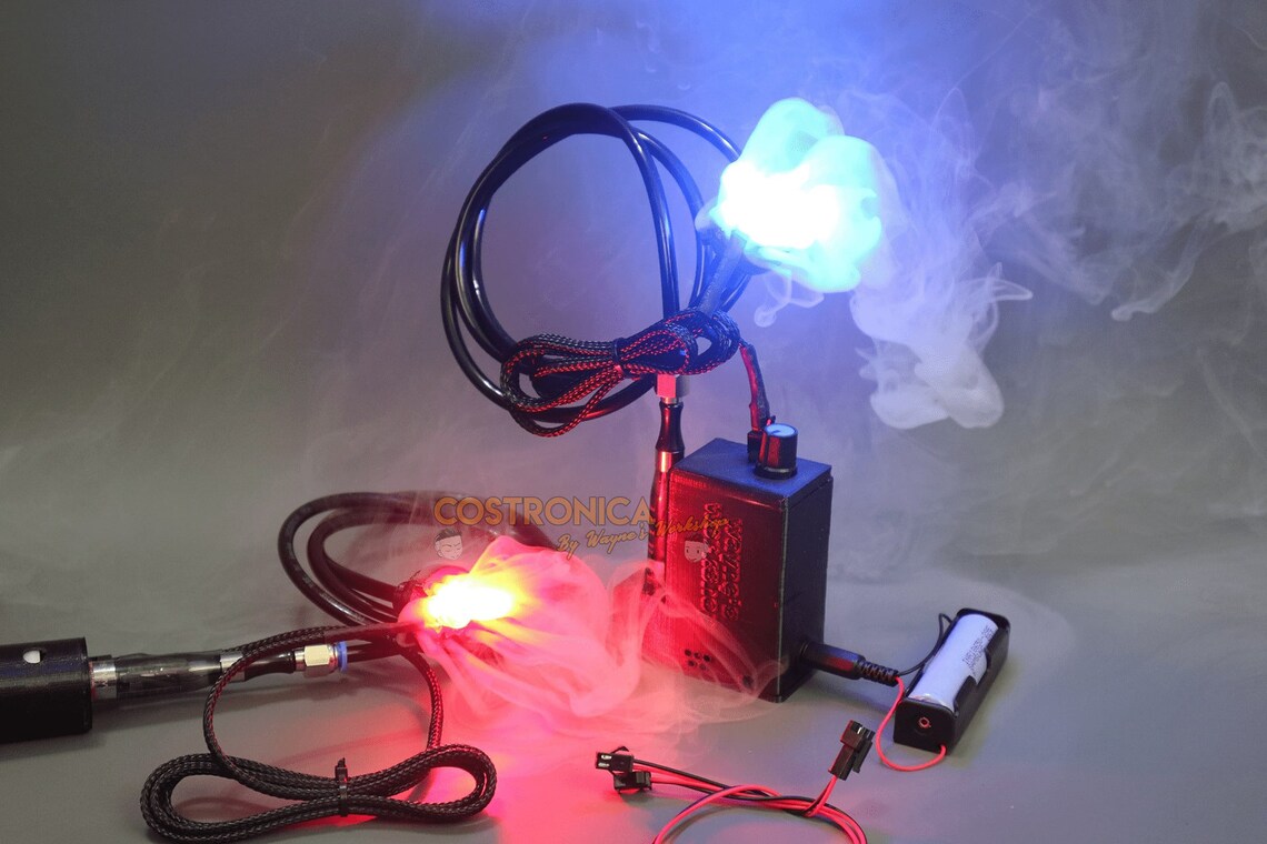 Bright LED Add-on for Mini Smoke Machine costronica Smoke - Etsy