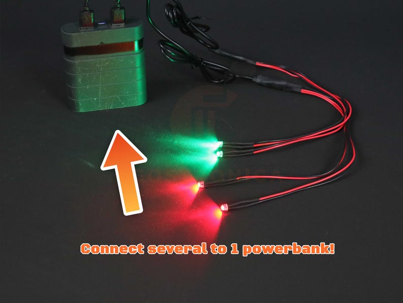 Led Light Kit for Costume and Cosplay USB Powerbank Powered - Etsy