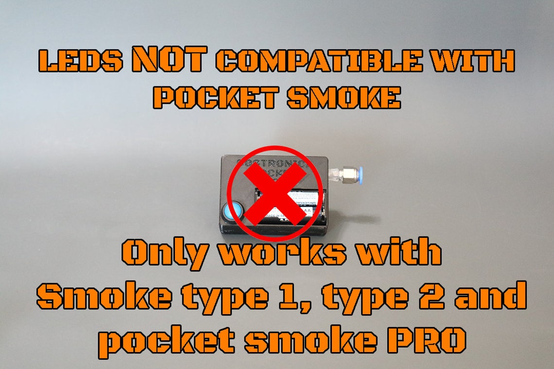 Bright LED Add-on for Mini Smoke Machine costronica Smoke - Etsy
