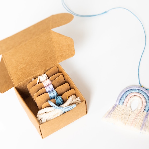 Rainbow Macrame Kit - Etsy