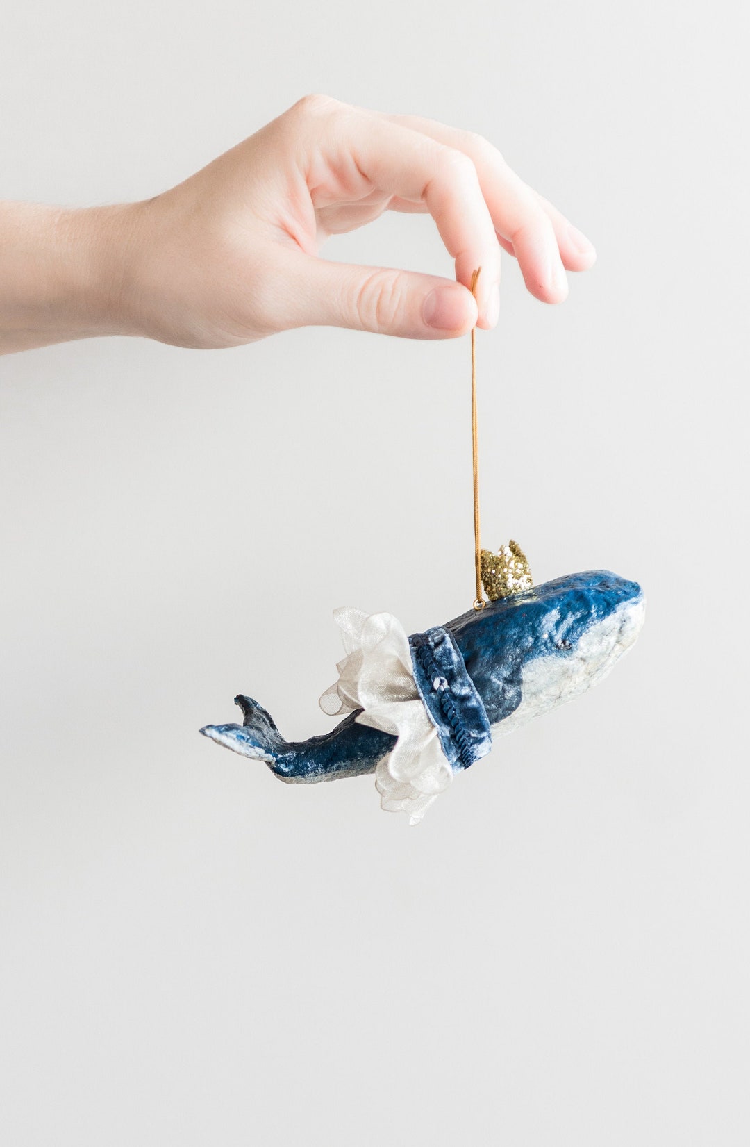Vintage Inspired Whale Tutu Cotton Crown Door Hanging Decoration - Etsy