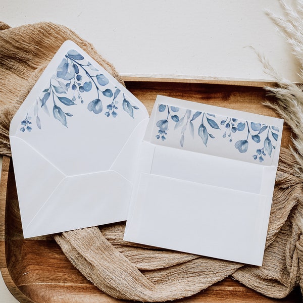 Blue Envelope - Etsy