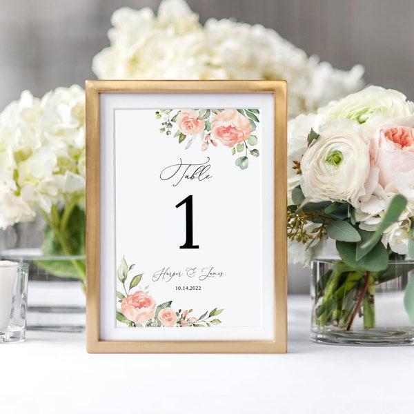 Wedding Folded Table Numbers - Etsy