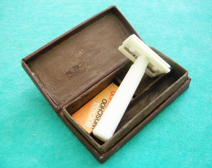 Vintage Bakelite Safety Razor krasnaya Zvezda USSR 1960's - Etsy