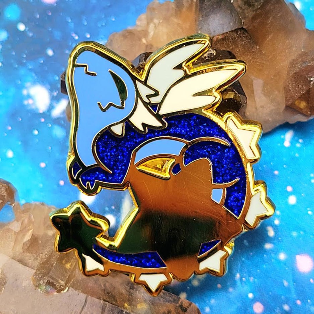 Tiny Star Dust Dragon Hard Enamel Pin 1.2 In - Etsy