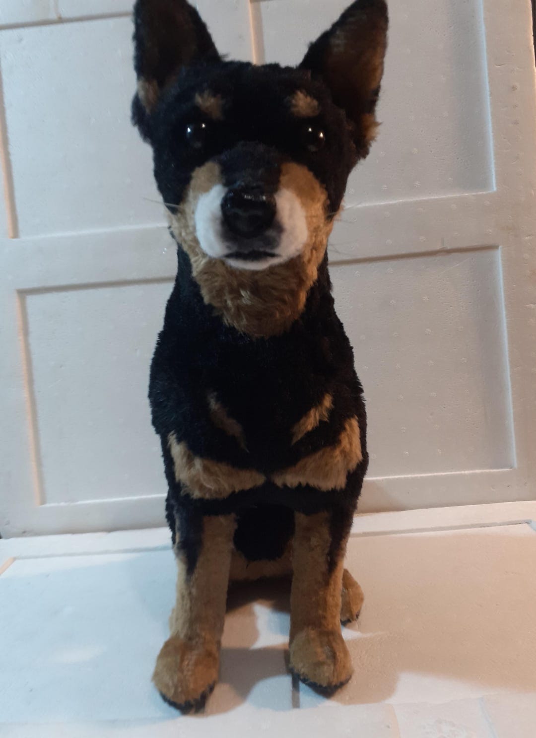 Plush Stuffed Pinscher Dog - Etsy