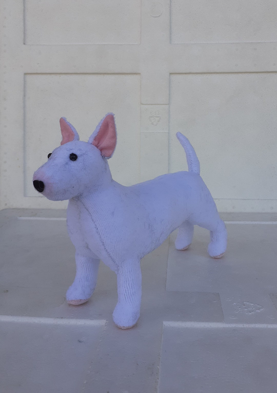 Plush Dog Bull Terrier - Etsy