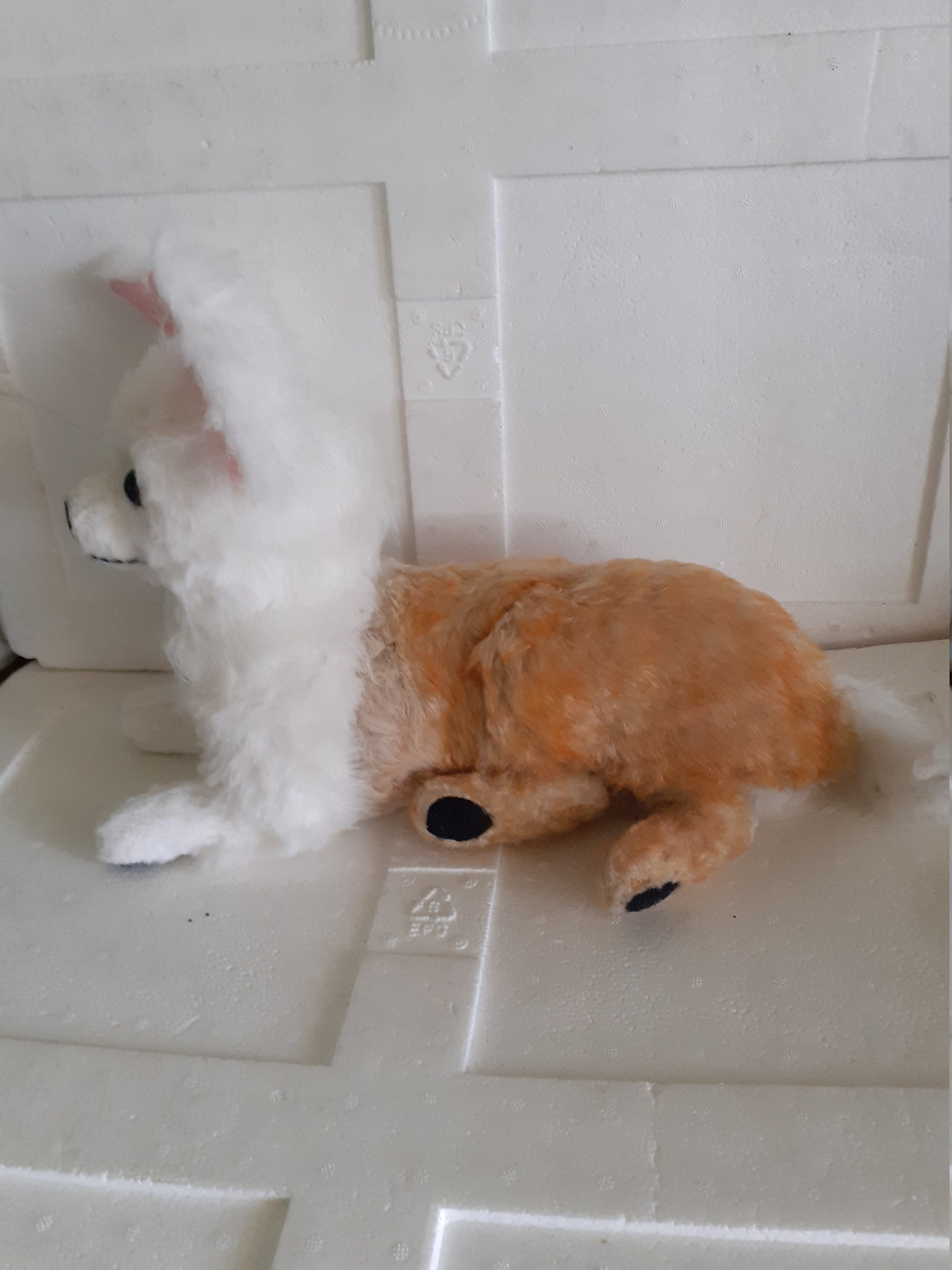 Plush Dog Long-haired Two-colored Chihuahua - Etsy