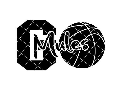 Go Mules Basketball - SVG/DXF/PNG File for Cutting Machines and ...