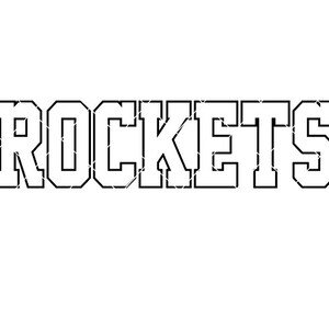 Rockets - SVG/DXF/PNG File for Cutting Machines and Sublimation - Etsy