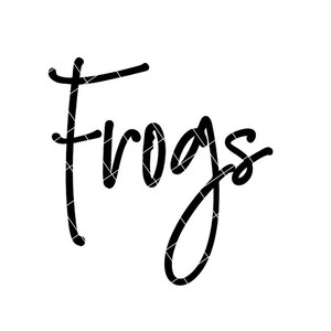 Frogs Sports - SVG/DXF/PNG File for Cutting Machines and Sublimation - Etsy