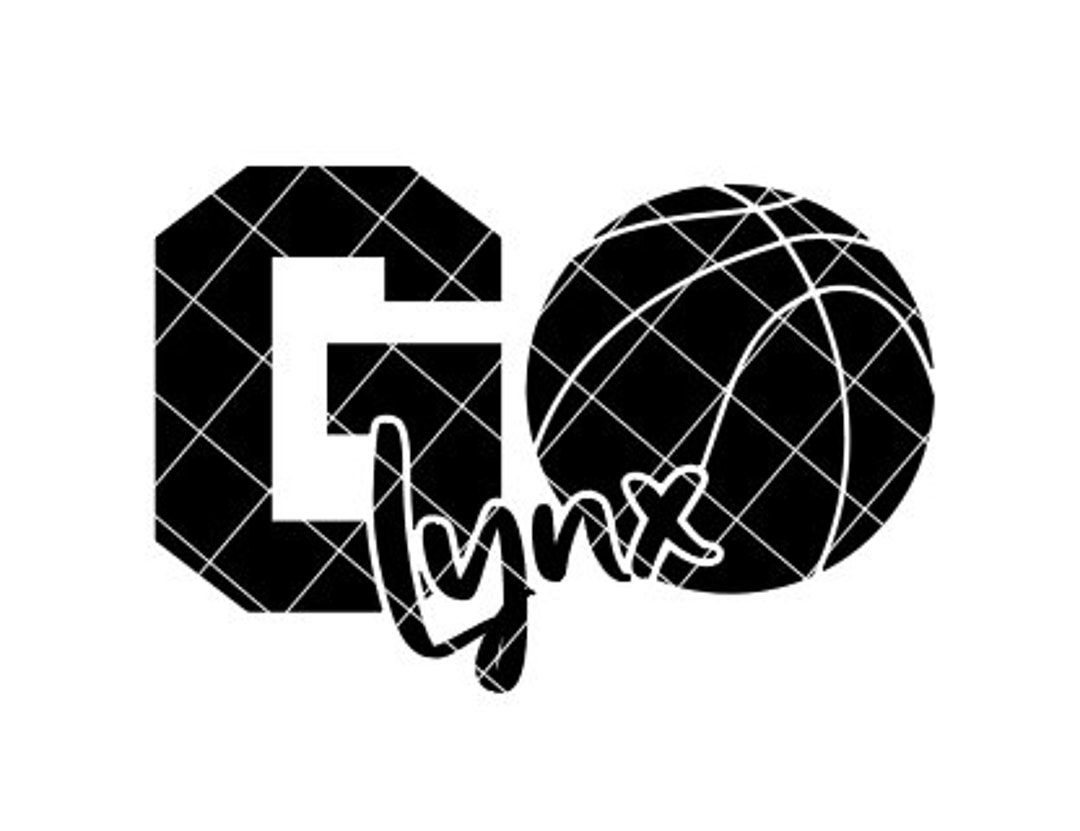 Go Lynx Basketball - SVG/DXF/PNG File for Cutting Machines and ...