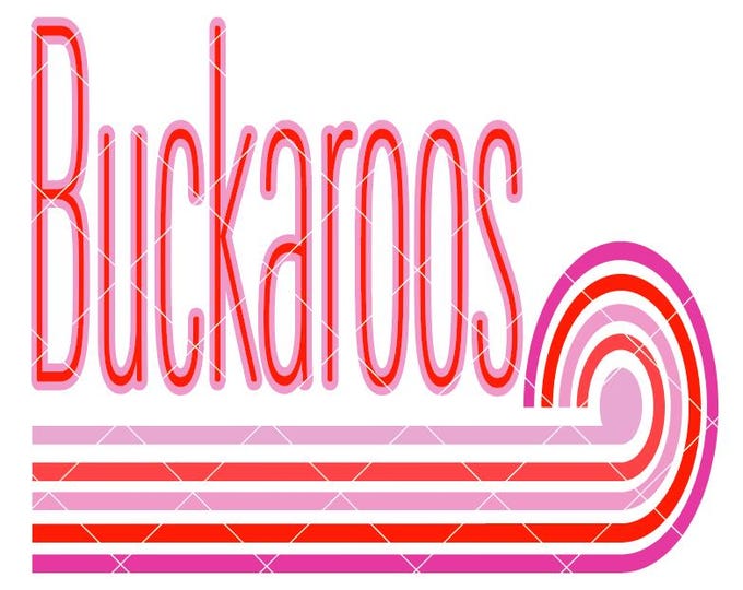 BUCKAROOS SVG, Buckaroos Football Svg, Buckaroos Mascot Svg, Typography ...