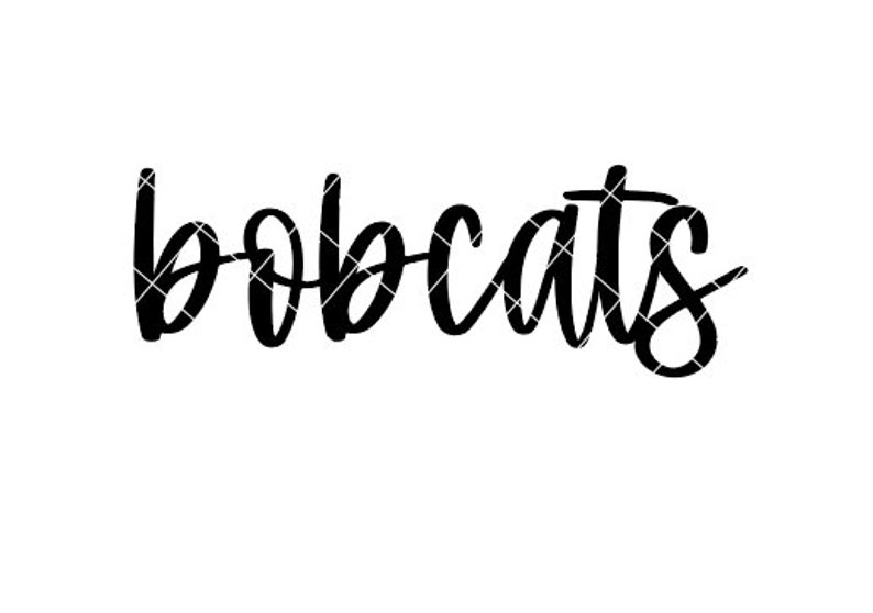 Bobcats - SVG/DXF/PNG File for Cutting Machines and Sublimation - Etsy