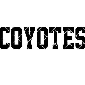 Coyotes - SVG/DXF/PNG File for Cutting Machines and Sublimation - Etsy