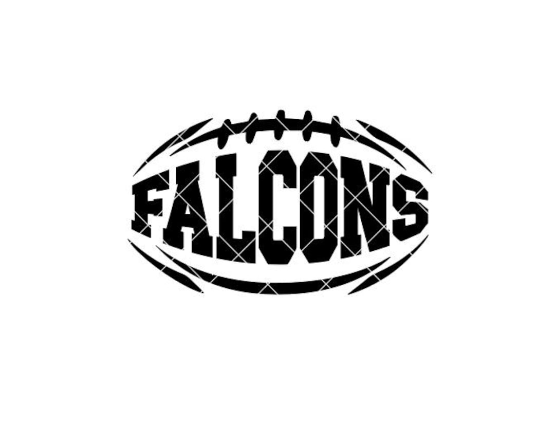 Falcons Football - SVG/DXF/PNG File for Cutting Machines and ...