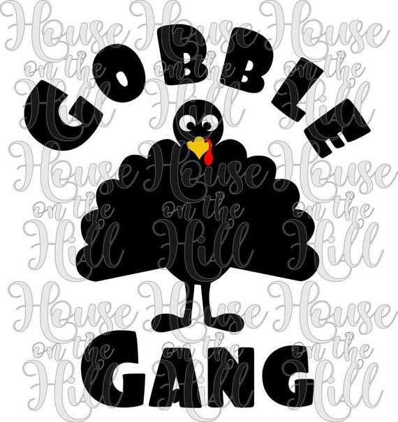 Gobble Gang SVG/DXF/PNG file for cutting machines | Etsy