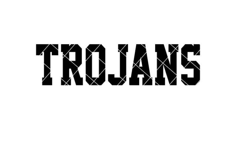 Trojans SVG/DXF/PNG File for Cutting Machines and - Etsy