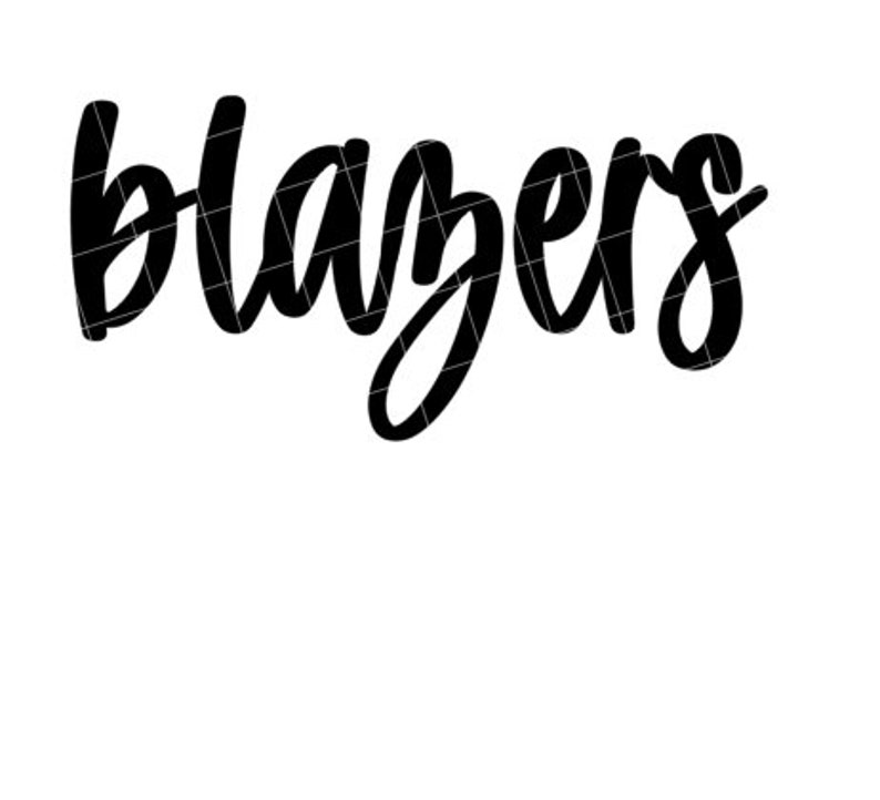 Blazers With Outline - SVG/DXF/PNG File for Cutting Machines or ...
