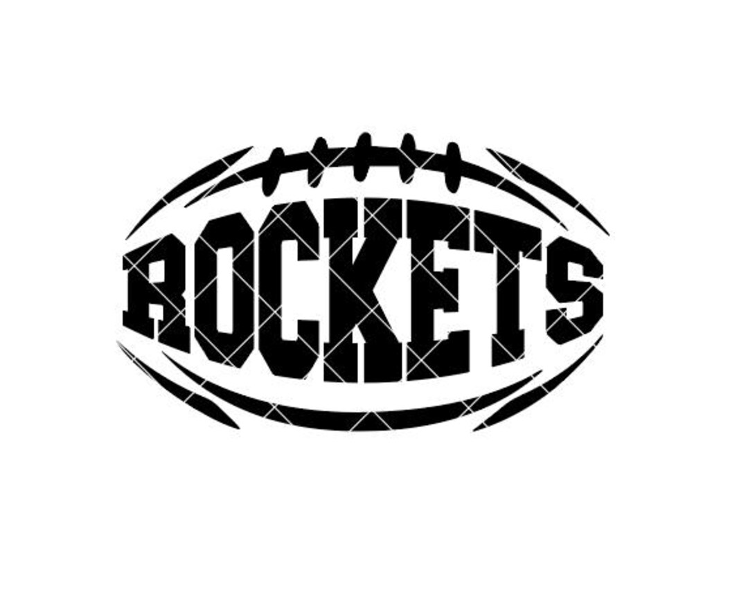 Rockets Football - SVG/DXF/PNG File for Cutting Machines and ...