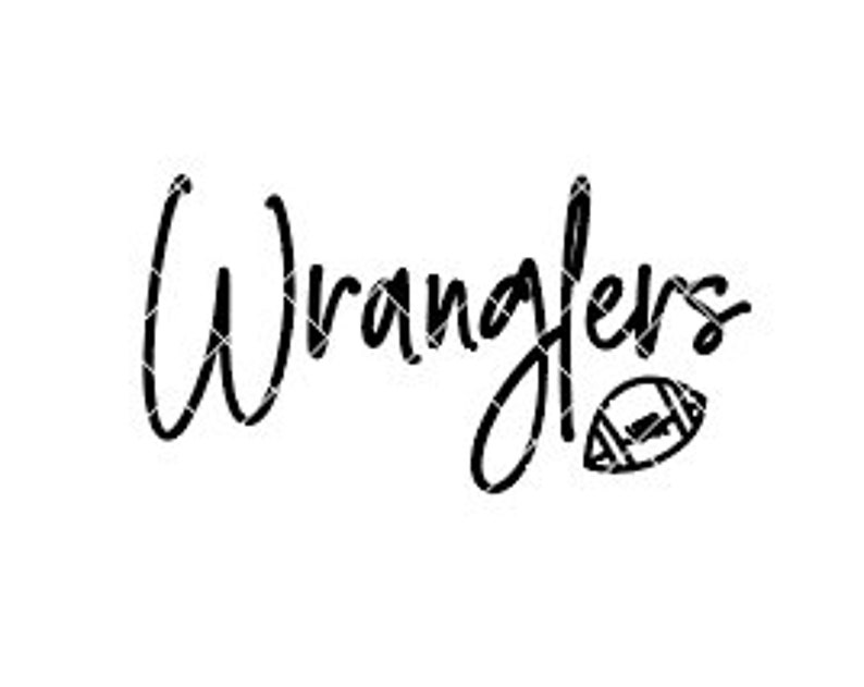 Wranglers Sports - SVG/DXF/PNG File for Cutting Machines and ...