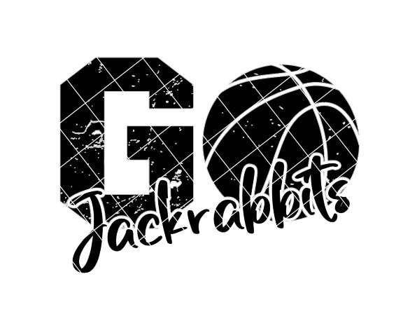 Go Jackrabbits Basketball SVG/DXF/PNG File for Cutting - Etsy