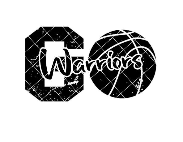 Go Warriors Basketball SVG/DXF/PNG File for Cutting Machines - Etsy