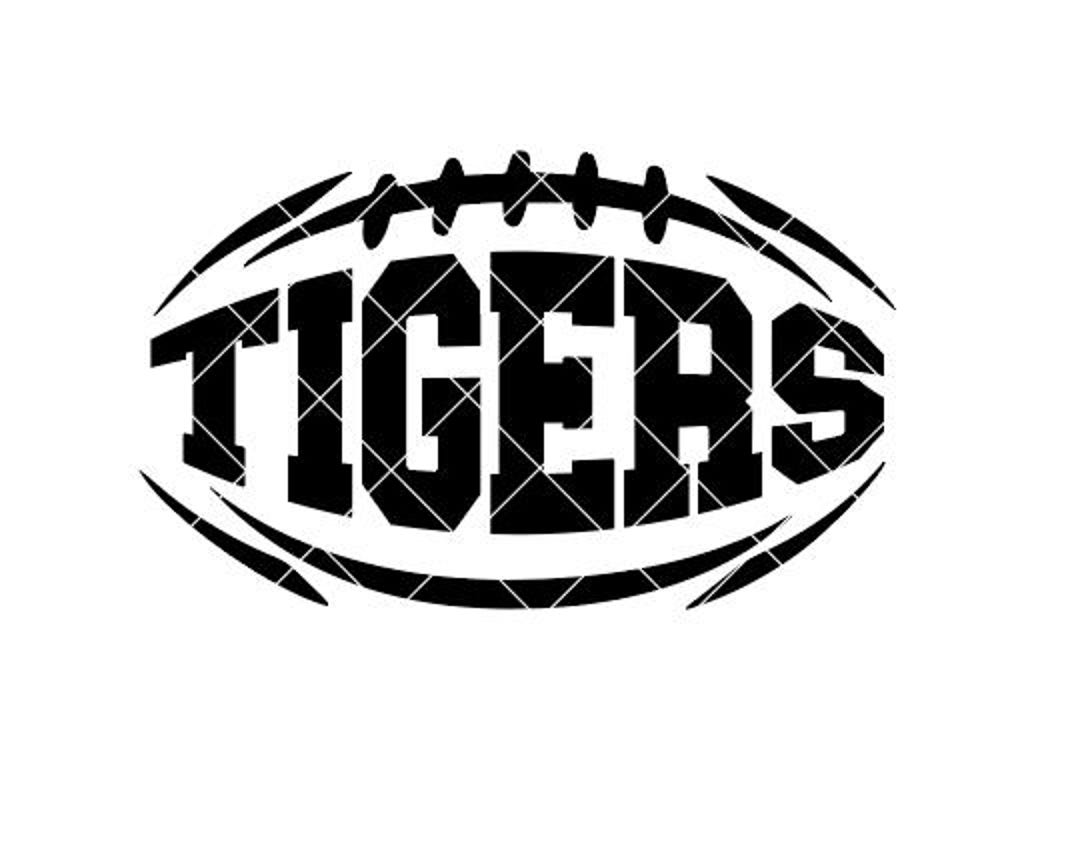 Tigers Football - SVG/DXF/PNG File for Cutting Machines and Sublimation ...