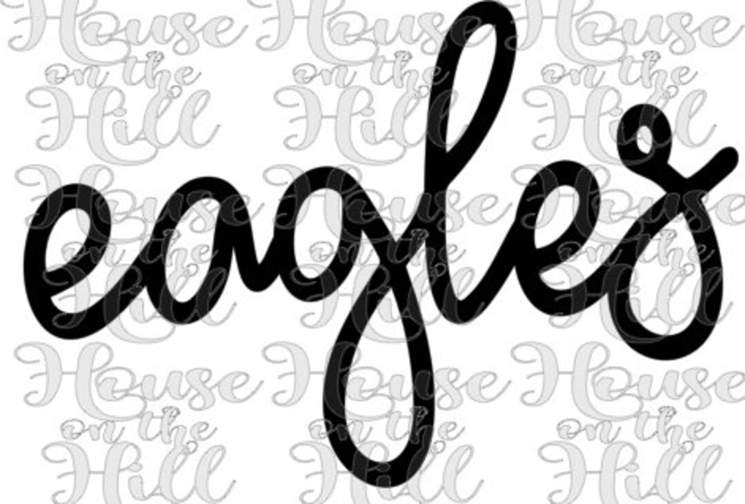 Eagles - SVG/DXF File for Cutting Machines - Etsy