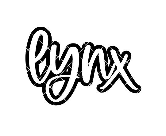 Lynx - SVG/DXF/PNG File for Cutting Machines and Sublimation - Etsy